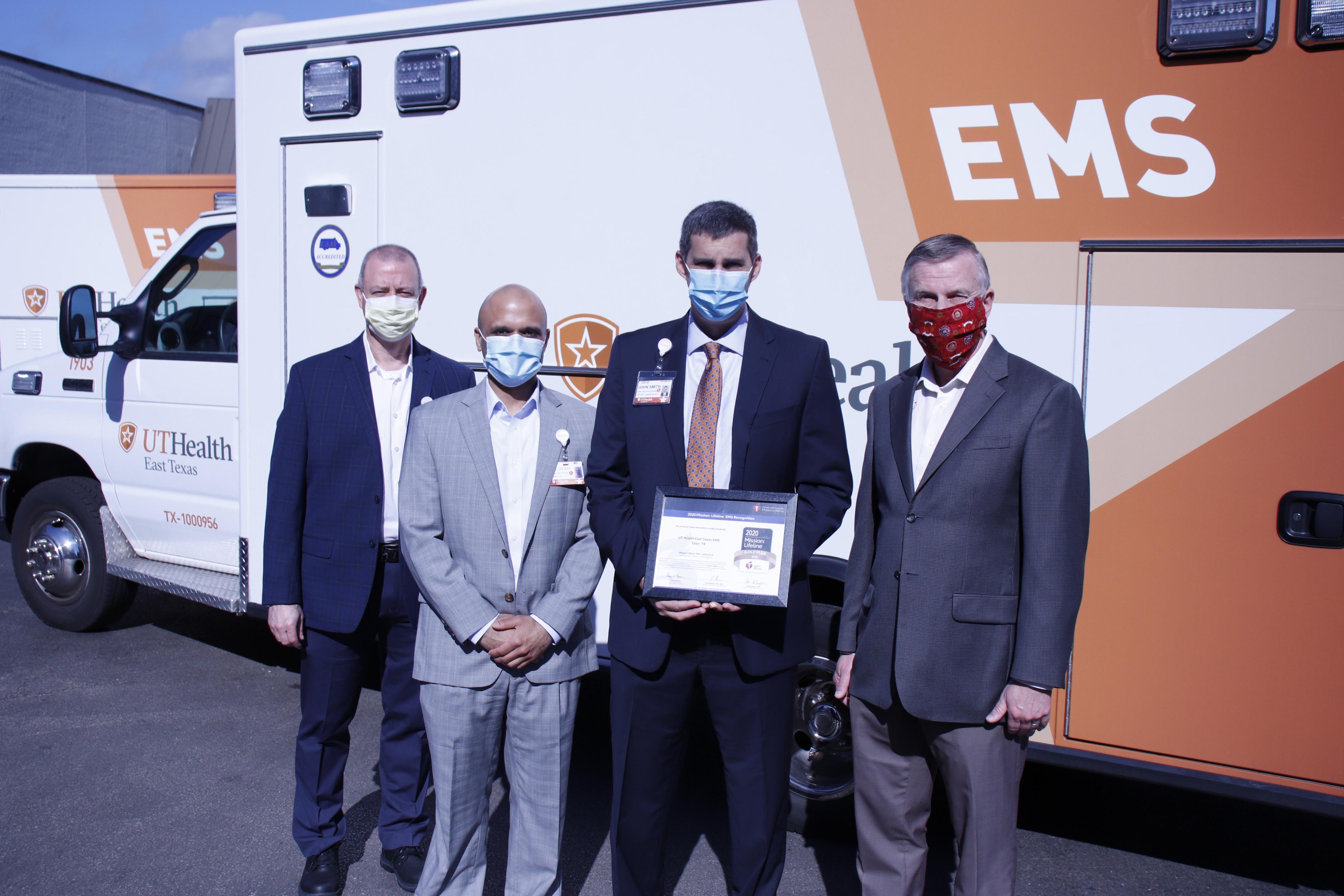 UT Health East Texas EMS receives American Heart Association’s Mission ...